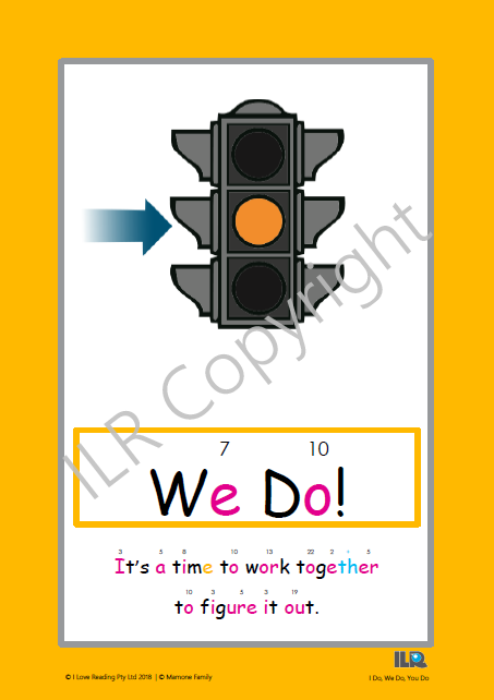 ILR 'I Do, We Do, You Do' Posters – I Love Reading